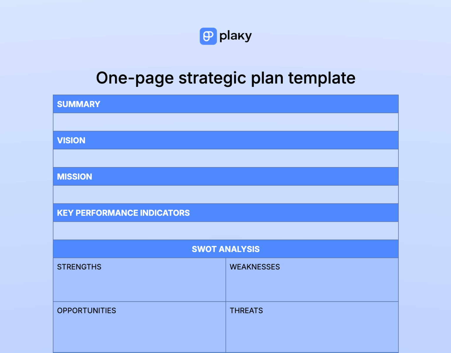 14 Free Strategic Planning Templates (Multiple Formats)