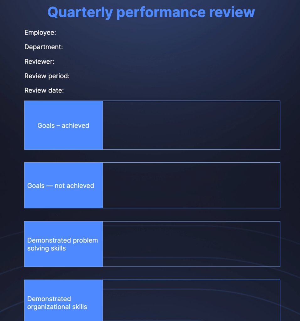 10 Free Performance Review Templates to Try in 2024