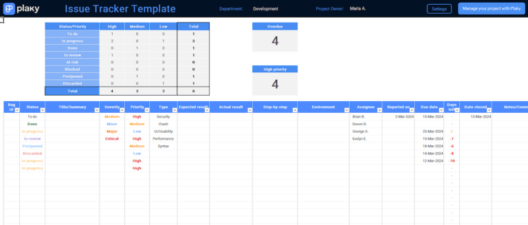 Top 16 Free Automated Project Management Excel Templates