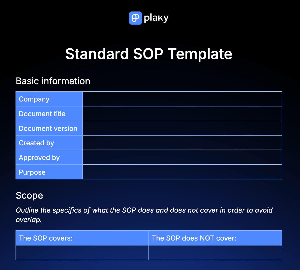 9 Free SOP (Standard Operating Procedure) Templates