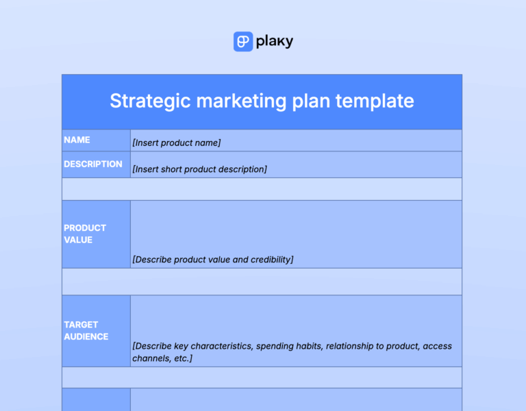 14 Free Strategic Planning Templates (Multiple Formats)