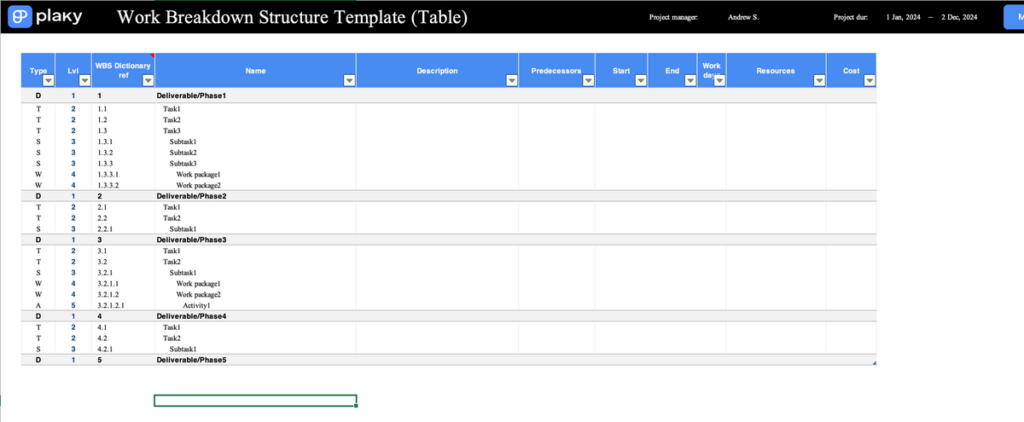 Top 16 Free Automated Project Management Excel Templates