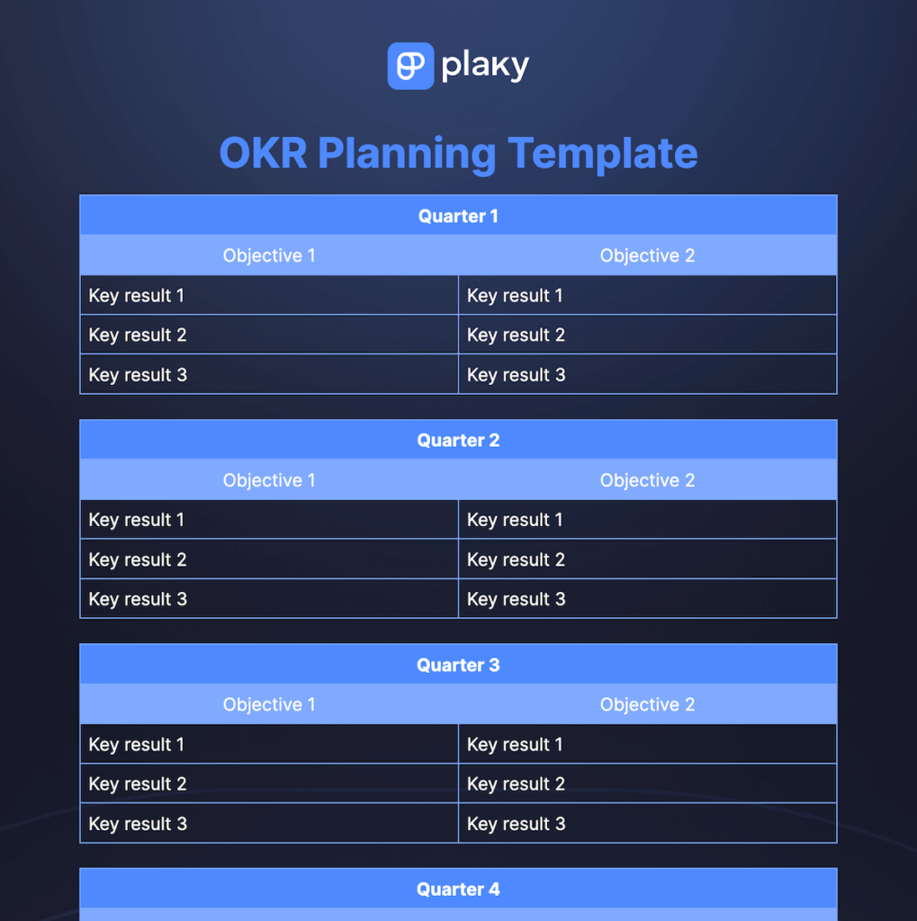 8 OKR Templates Free to Use