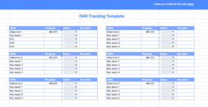 8 OKR Templates Free to Use