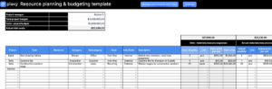 8 Project Resource Planning Templates (Excel & Google Sheets)