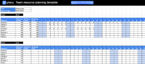 8 Project Resource Planning Templates (Excel & Google Sheets)