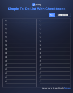 20 Free To-Do List Templates (Customizable & Printable)