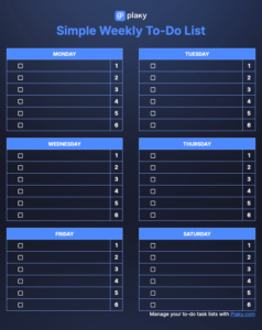 20 Free To-Do List Templates (Customizable & Printable)