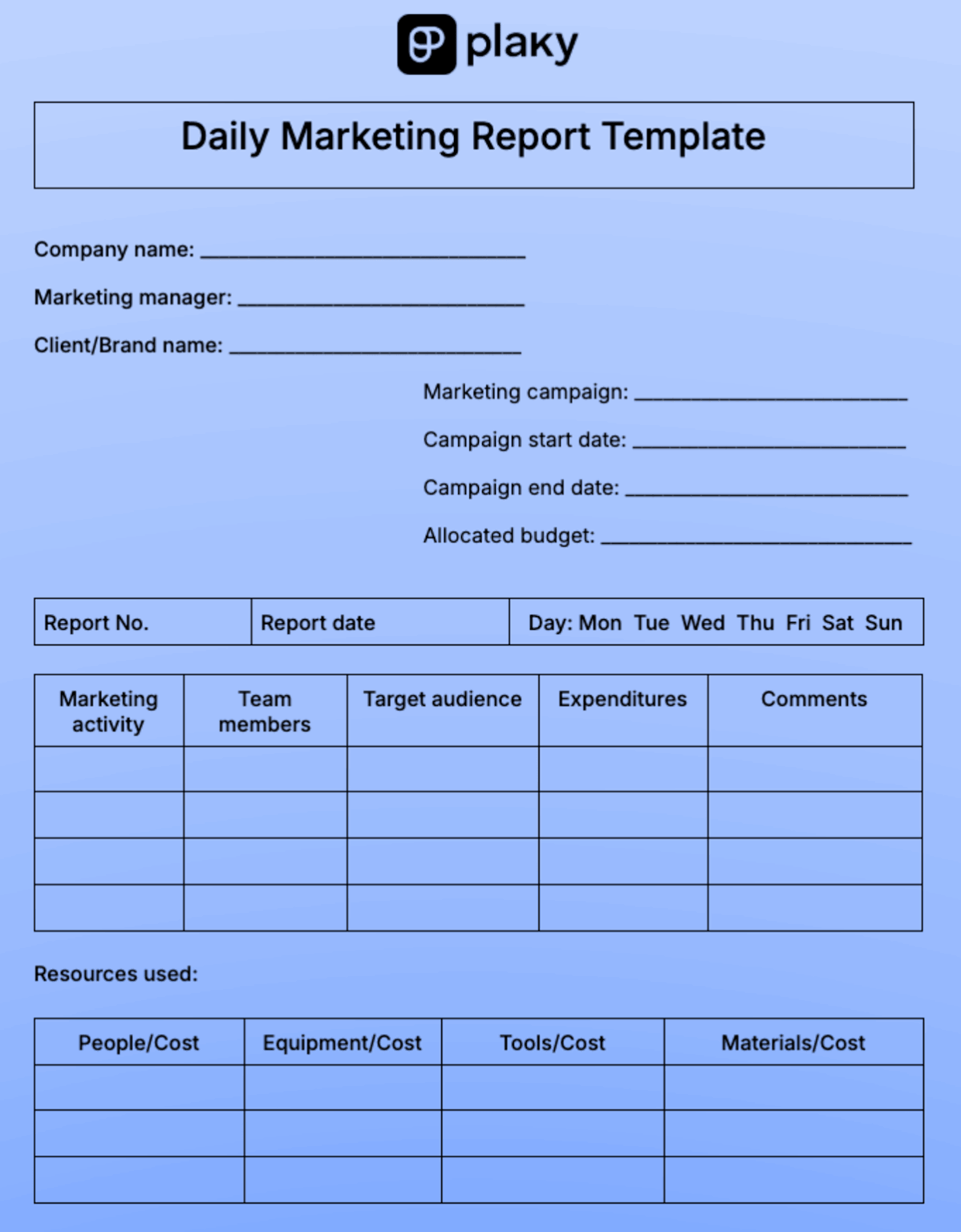 18 Free Daily Report Templates (Simple and Customizable)