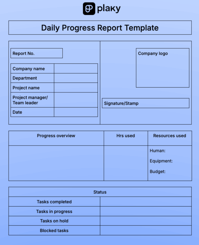 18 Free Daily Report Templates (Simple and Customizable)