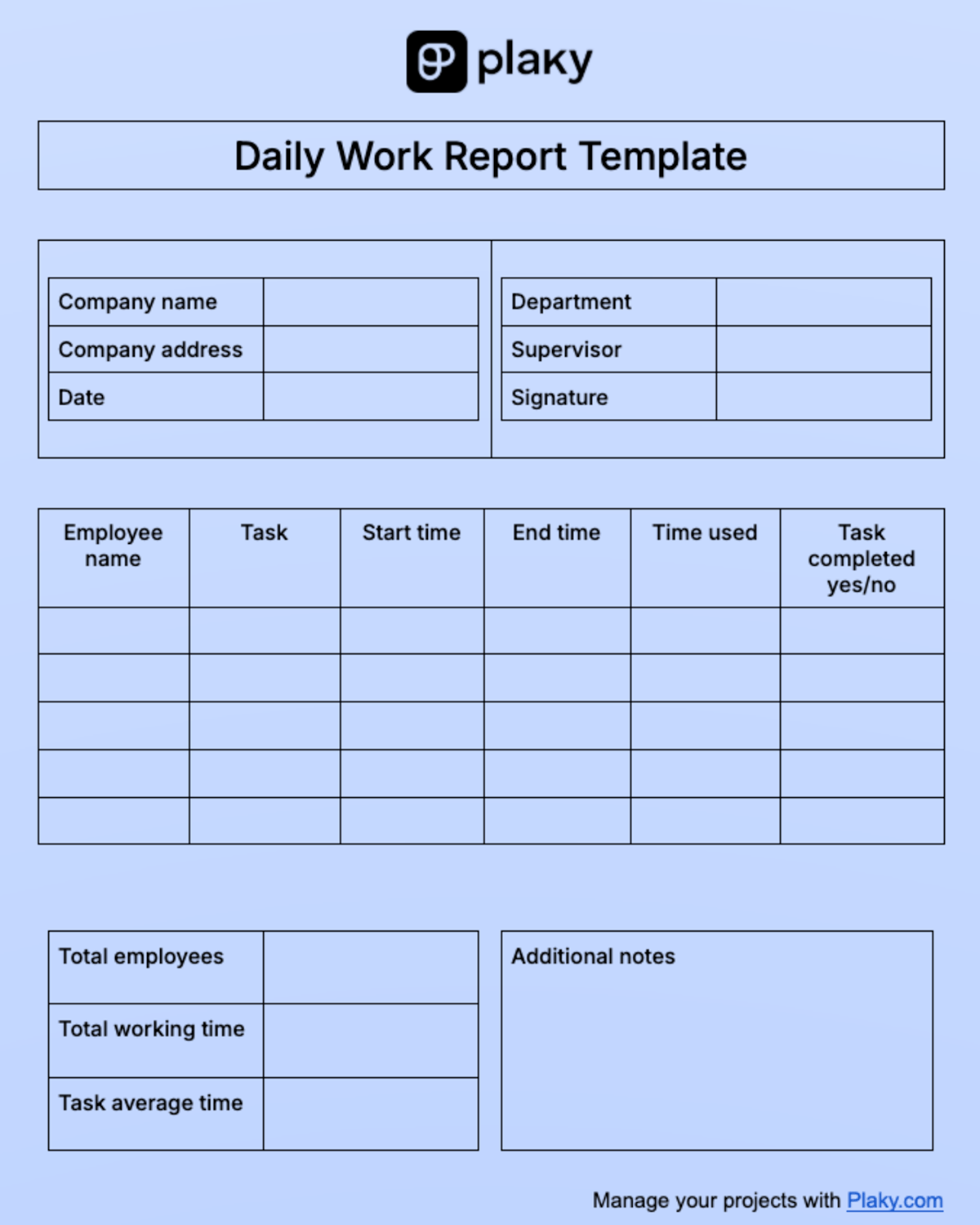 18 Free Daily Report Templates (Simple and Customizable)