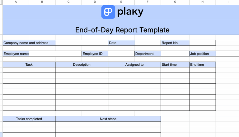 18 Free Daily Report Templates (Simple and Customizable)