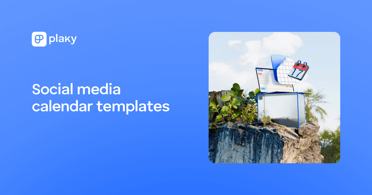 11 Social Media Calendar Template Ideas for Regular Posting